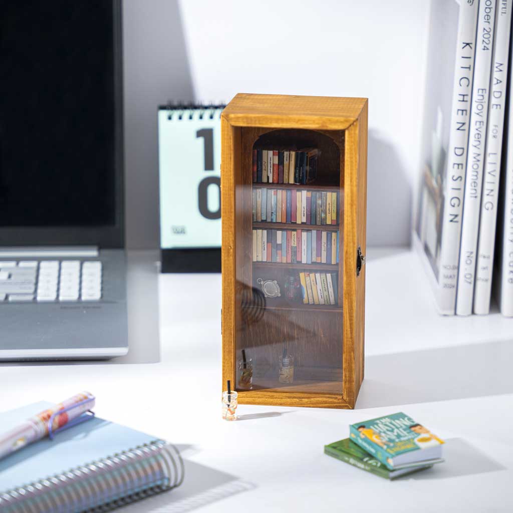 Small miniature library Neshanak - NESHANAK ART GROUP